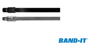 BAND-IT KE1378 Cable Ties | Stainless Steel Cable Ties Cleats Hangers