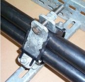 Ellis AR5-A63 Atlas Trefoil Cleats - Ellis Patents Atlas Cable Cleats