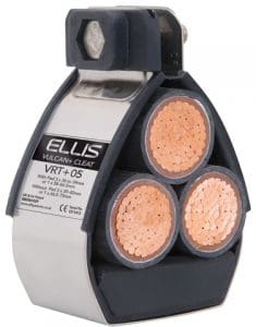 VRT+02 Vulcan Cable Cleats | Ellis Patents VRT02 Cleats | Trefoil Cleats