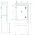 Feeder Pillars Single Door | Lucy Zodion Fortress Pillars | Lucy Pillars