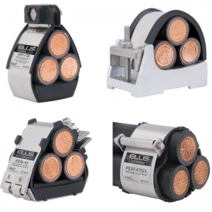 Trefoil Cable Cleats - Power and Cables