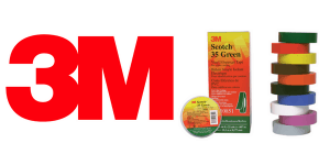 3M Scotch 35 Blue PVC Electrical Insulation Tapes