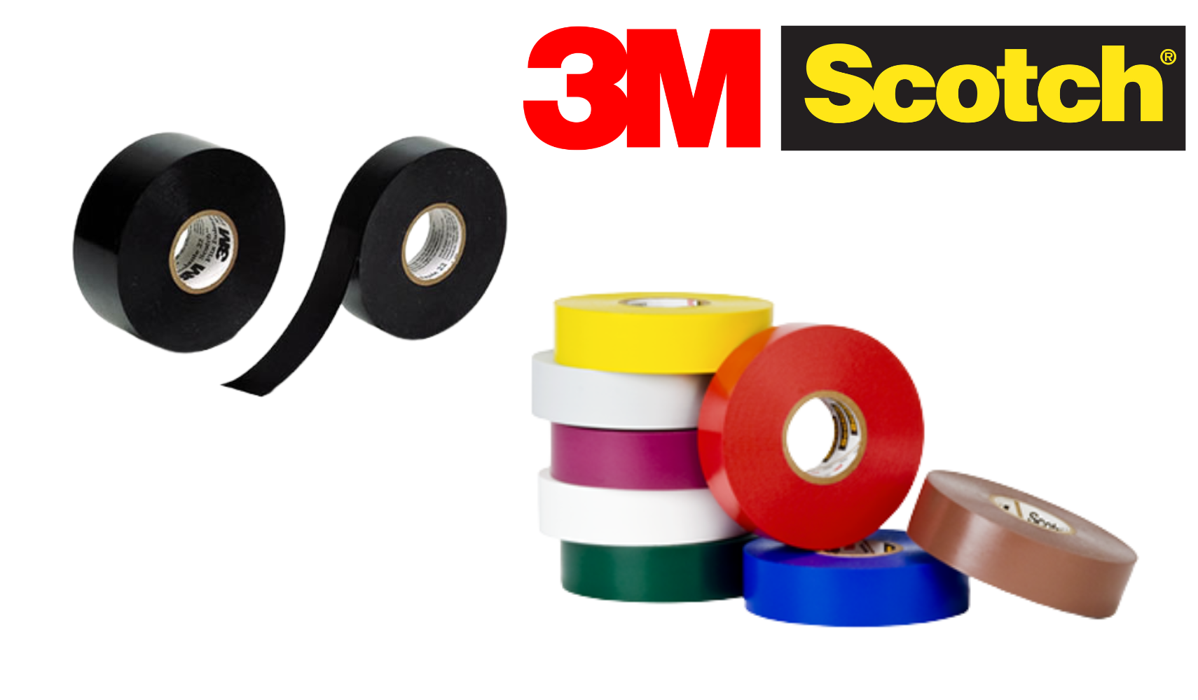Insulation Tapes | 3M Tape | 3M Electrical | Scotch PVC Insulation Tapes