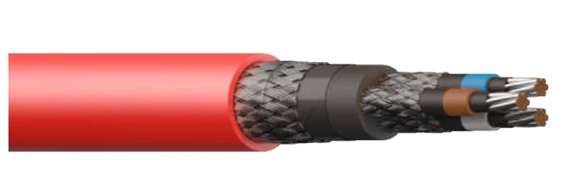 Halogen-Free, Mud Resistant MV Power Cable, RFOU 18/30(36)kV, P20/P22