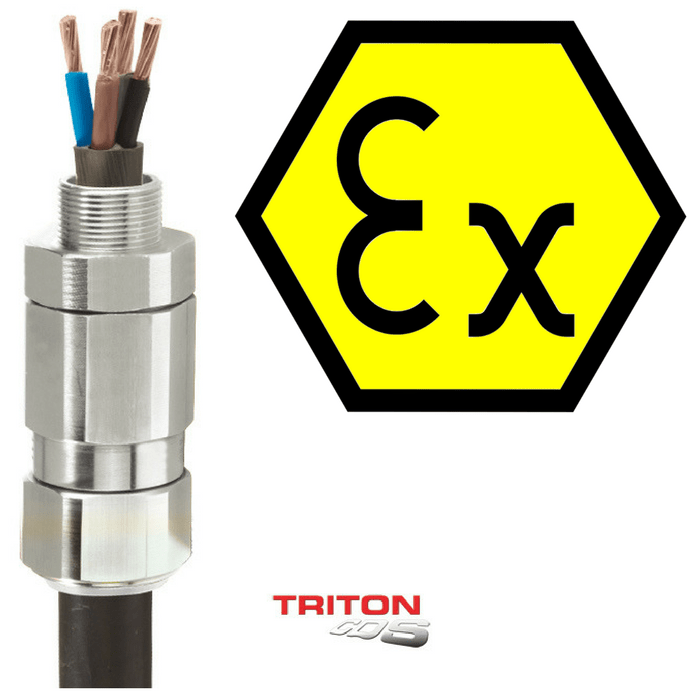 CMP Triton Cable Glands Hazardous Area Ex e Ex d IECEx ATEX Glands