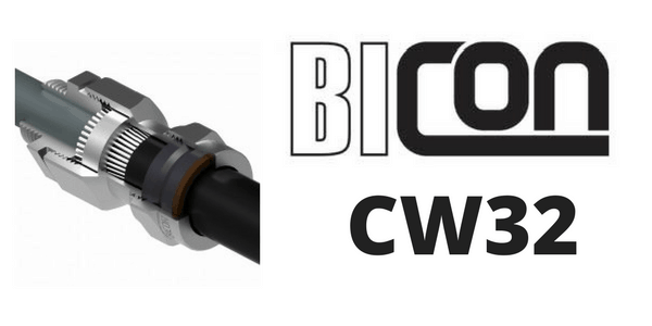 CW32 Aluminium Cable Gland Kit - Prysmian Bicon KA422-56 Cable Glands