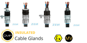 Insulated Cable Glands 11kV 33kV Medium Voltage Cable Glands MV HV