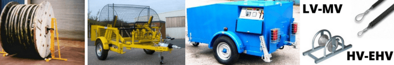 Swivelling Edge Rollers For Pulling Cable Into Manhole & Ducts