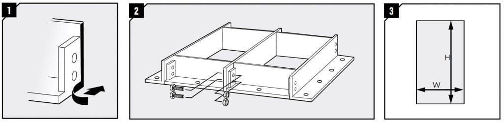 Roxtec B Bolted Ex Cable Transit Frames - Power and Cables