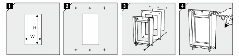 Roxtec B Cable Transit Frames | Galvanised Stainless Steel Transit Frame