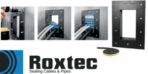 Roxtec GHM Cable Transit Frames | Sealing MV HV Power Cable Ducting