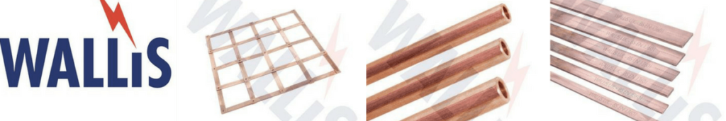 AN Wallis | Earthing | Copper Earth Rods | Earth Tapes | Earth Bars Clamp