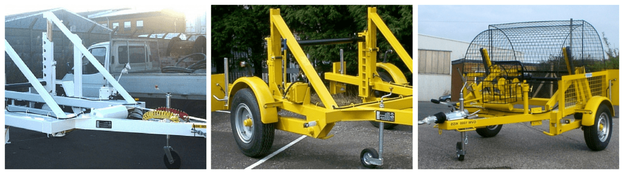 Cable Drum Trailers Up To 2100mm Diameter Drums - SEB CD32