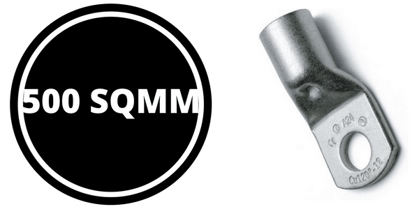 500sqmm Cable Lugs Cembre Crimps - Cembre A100 Copper Lugs LV