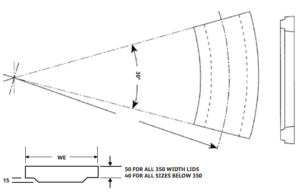 Anderlite Curved Concrete Cable Troughs & Lids | Concrete Troughing