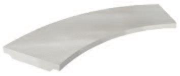 Concrete Cable Trough Lid | Anderlite C/1/19LCRW Curved Trough Lid