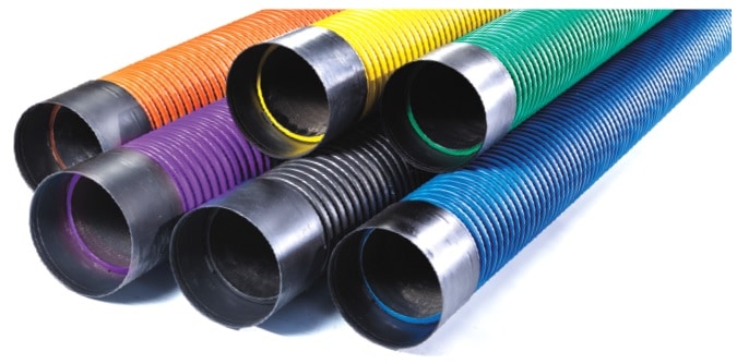 Polypipe Ridgiduct Utilities Cable Duct, Network Rail PADS Approved Duct