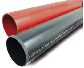 High Voltage Class 1 Cable Duct 33kV, 66kV 132kV BS EN 1277 Duct