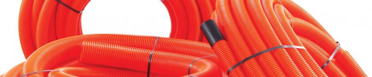 Street Lighting Cable Duct, Ridgiduct Ridgicoil Polyduct Polypipe Ducts