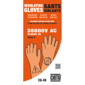 CATU CG-4 Class 4 Electrical Insulating Rubber Gloves IEC 60903