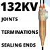 132kV Cable Joints | Outdoor Terminations | 132kV Sealing Ends
