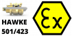 Hawke 501/423 Cable Gland Hazardous Area Cable Glands Zone 2 ATEX