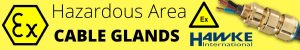 Hawke Cable Glands, Hazardous Area Glands, ATEX Zone 2 Cable Gland