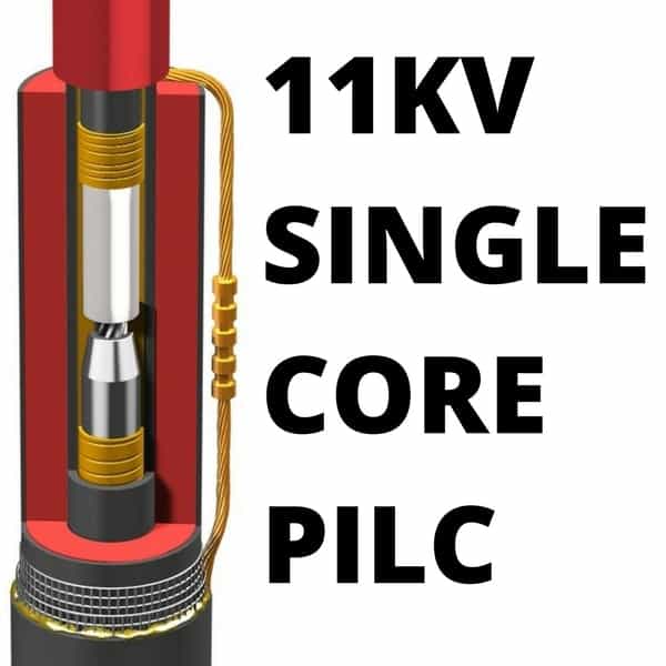 11kV Joint Single Core PILC Cables 500sqmm 630sqmm HV 11kV