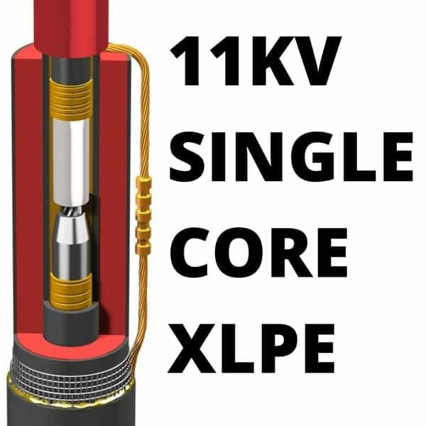 11kV Joint Single Core XLPE Cables 185sqmm 240sqmm 300sqmm HV