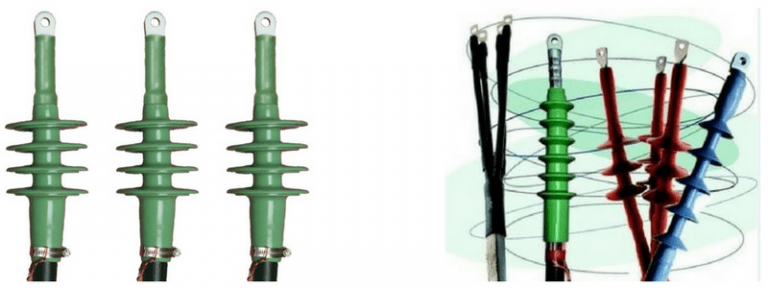 Slip On Outdoor Cable Terminations 11kV 33kV 42kV Euromold AFN