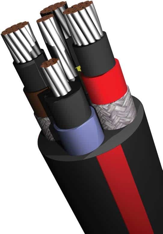 Type 307 Trailing Cable - 1900 Volt / 3.3kV Flexible Mining Cables