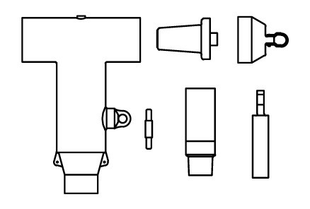 600 Series Elbow With Test Point - Power and Cables
