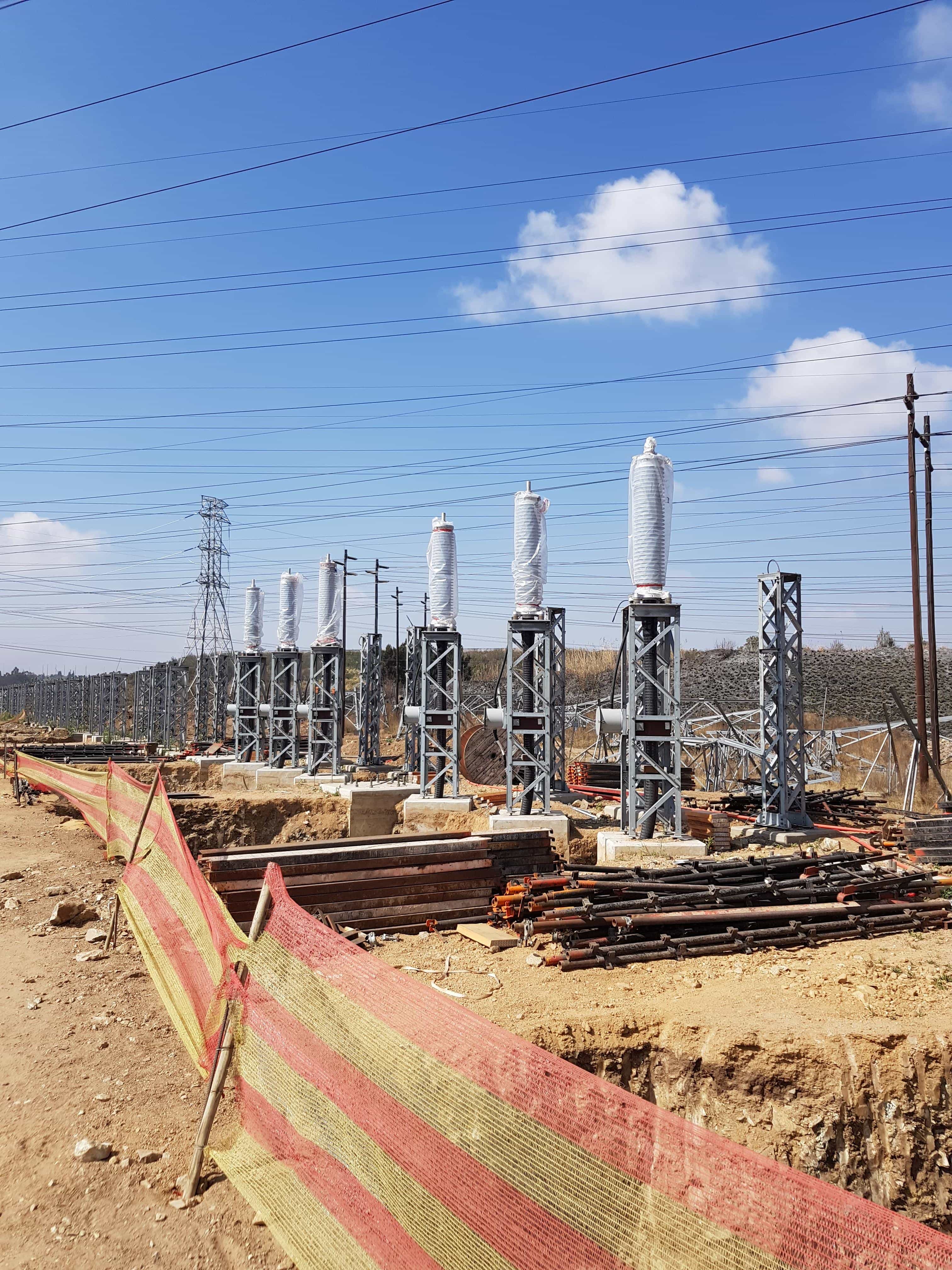 Raychem Cable Terminations - HV High Voltage Outdoor Substation 88kV