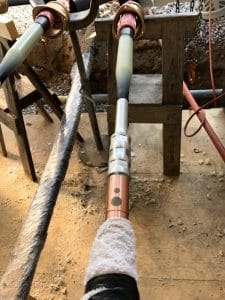 Transition Joint EHV - Oil To XLPE NKT Cable Joint
