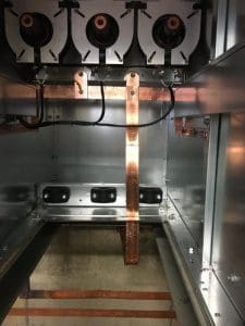 Copper Earthing Tape & Rods Protecting 33kV Substation & Transformer Bund