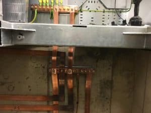 Copper Earthing Tape & Rods Protecting 33kV Substation & Transformer Bund