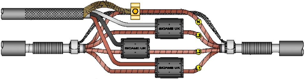 Single or 3-Phase Service to a PILC Service or Main 16sqmm to 35sqmm ...
