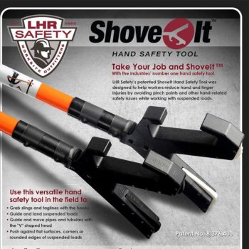 LHR ShoveIt | Tool Prevents Pinch Point Injury | Push Pull Tools