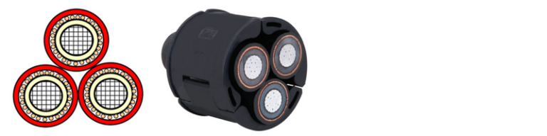 Triplex Cleats | 11kV BS7870 Cable Cleats MV HV High Voltage