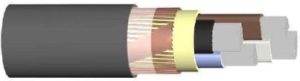 3 Core 185sqmm Waveform Cables | Cable Joint Termination Gland Cleat