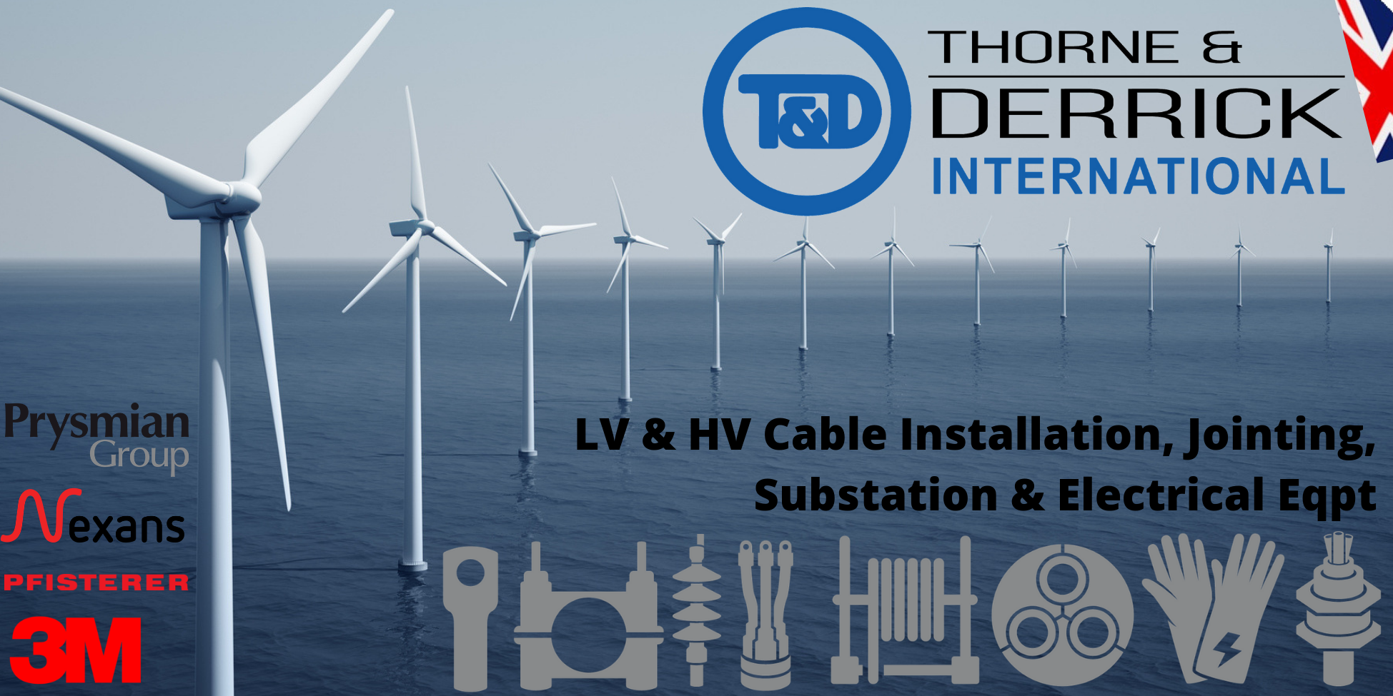 Offshore Wind Farm Cables | 33kV Connectors Joints Terminations Cables