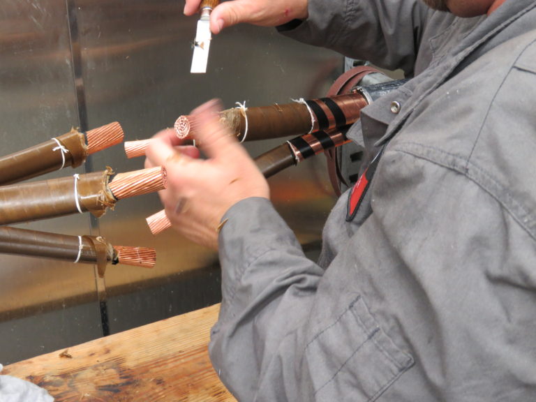 Cable Splicing At The Lazy Q Ranch | Cold Shrink Splices | PILC Splicing