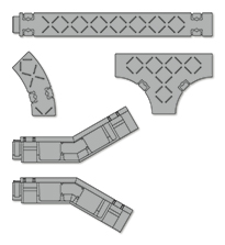 Polymer Cable Trough | TTS 135 Series | Network Rail PADS Approved