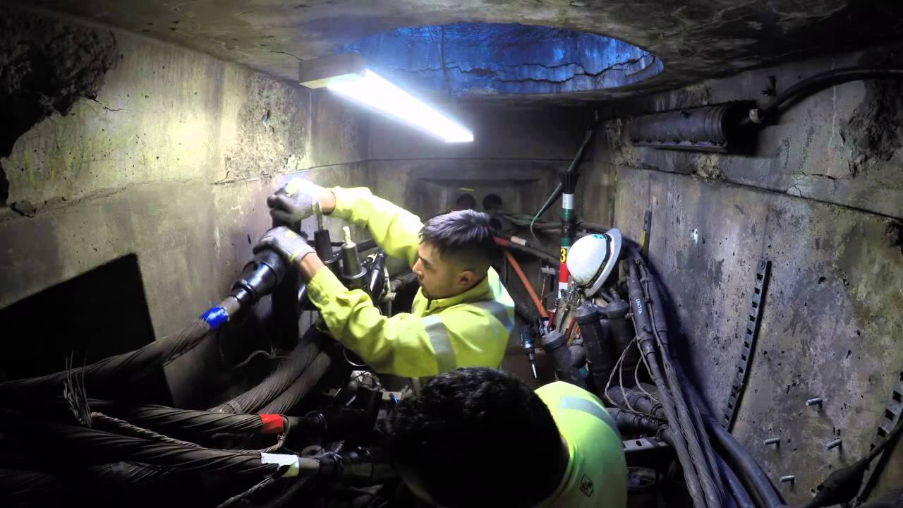 Cable Splicing Underground