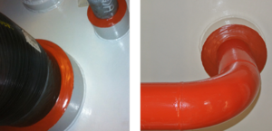 A60 H120 Seals Pipework Fire Rated Offshore Bulkhead Decks A60 H120