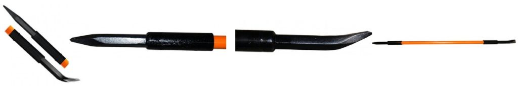 Insulated Heel & Point Crowbar | BS8020 Tools | Insulated Tools