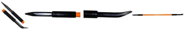 Insulated Heel & Point Crowbar | BS8020 Tools | Insulated Tools