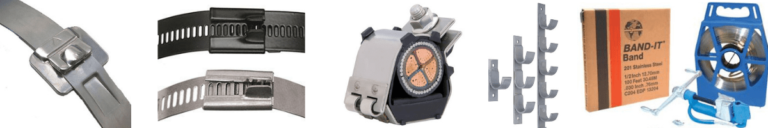 BAND-IT Clamps | BAND-IT BAND-FAST Stainless Steel Clamps | MV HV