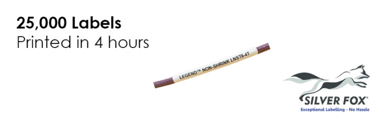 Silver Fox Fox-in-a-Box Thermal Printer Cable Labelling Starter Kit