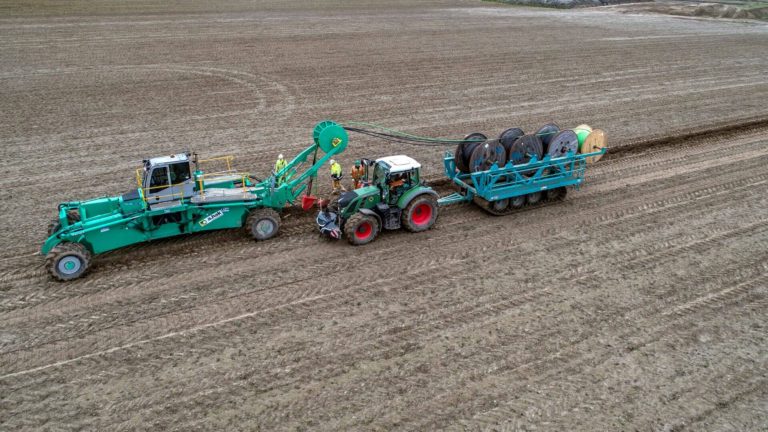 Cable Ploughing | MV HV HV 11kV 33kV Ploughing Cables | Power Fibre